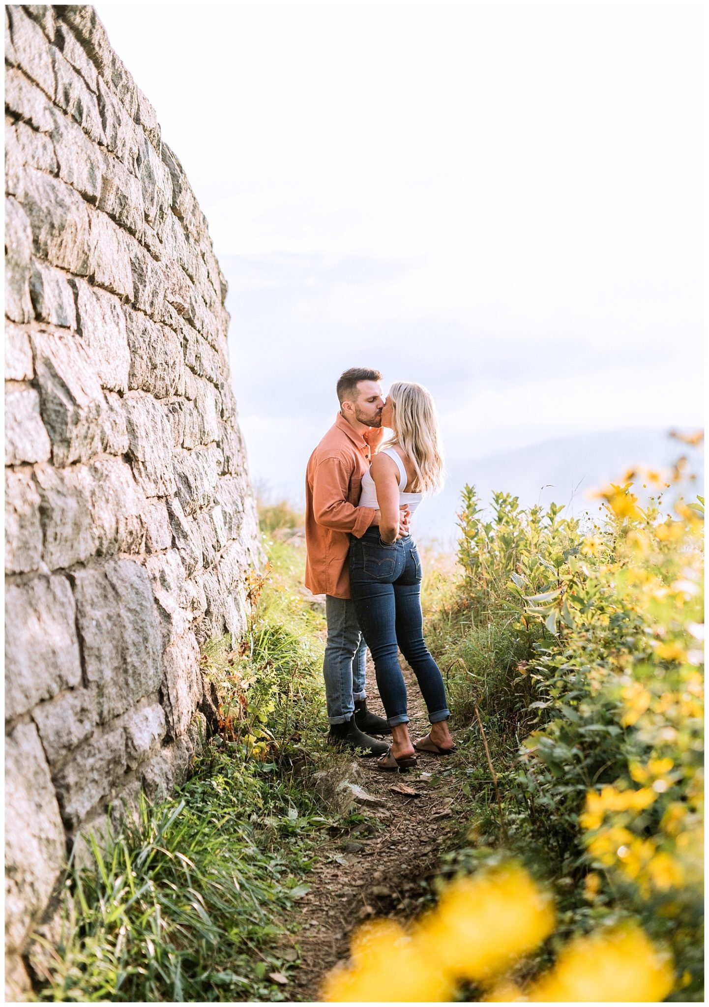 Skyline Drive Summer Engagement Session | Destination Wedding ...