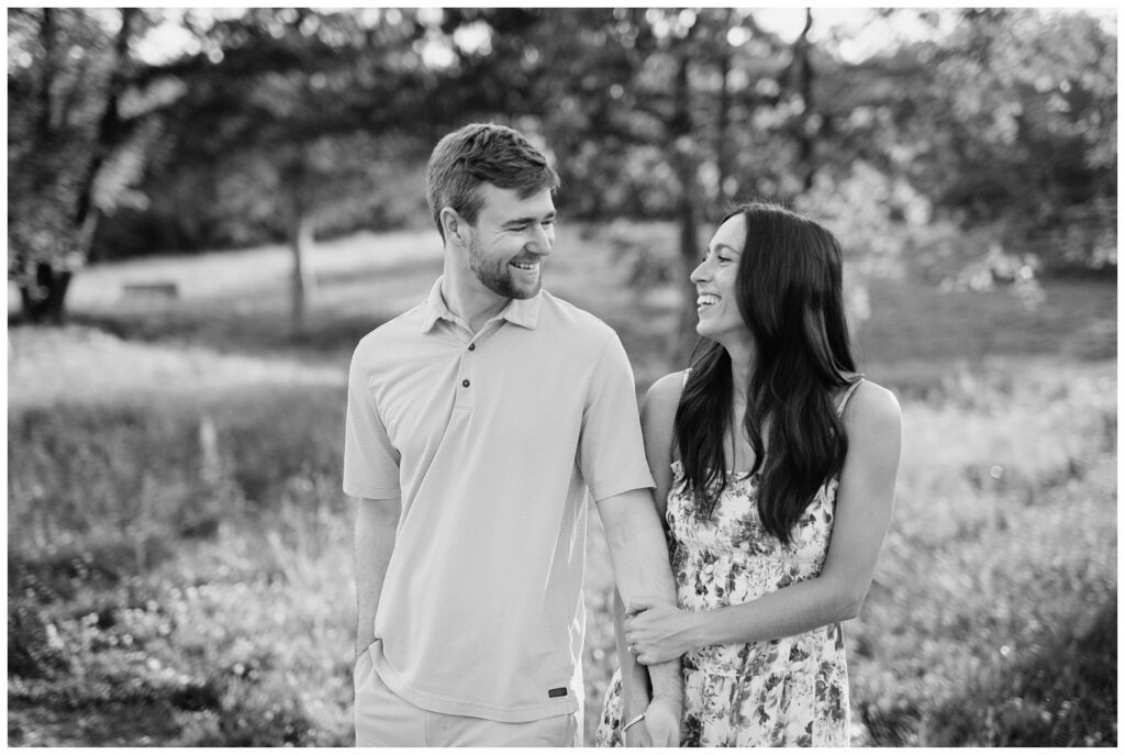 Summer Sunset Richmond Engagement Session | Countryside Horse Farm at ...