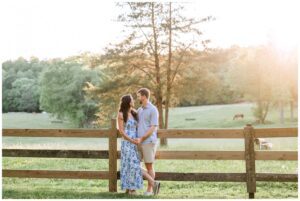 Summer Sunset Richmond Engagement Session | Countryside Horse Farm at ...
