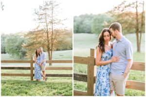 Summer Sunset Richmond Engagement Session | Countryside Horse Farm at ...